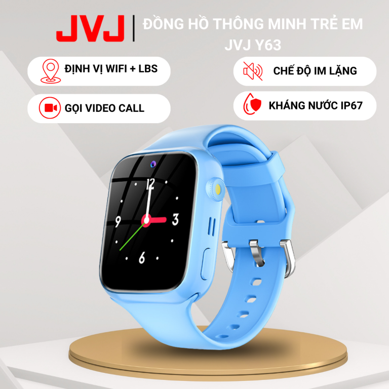 Đồng hồ Thông Minh Trẻ Em JVJ Y63, Call Video Lắp Sim Nghe Gọi 2 Chiều ...